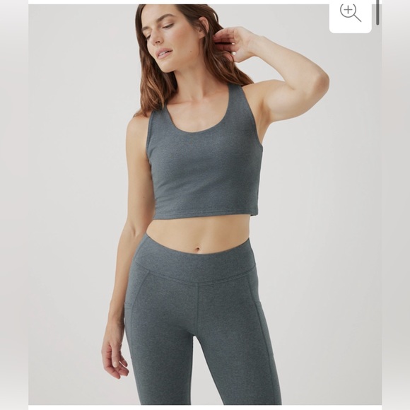 Pact | Tops | Nwt Pact On The Goto Crop Tank | Poshmark